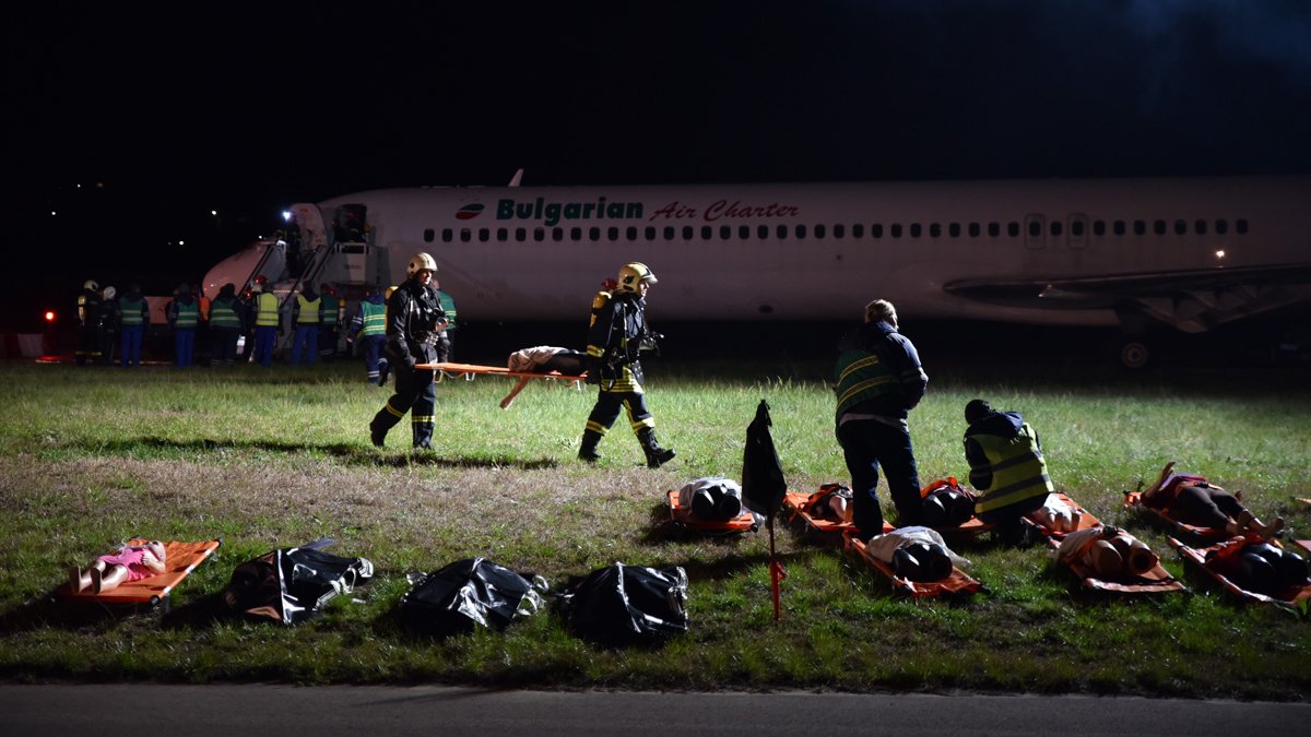 Full-scale training exercise with challenging obstacles held at Varna ...