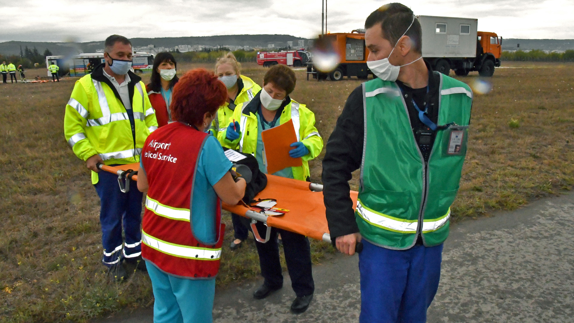 Emergency Rescue Training Exercise held at Varna Airport