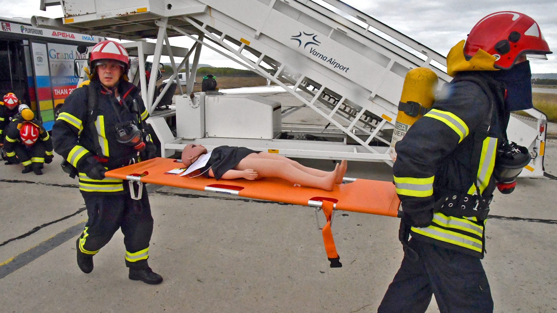Emergency Rescue Training Exercise held at Varna Airport